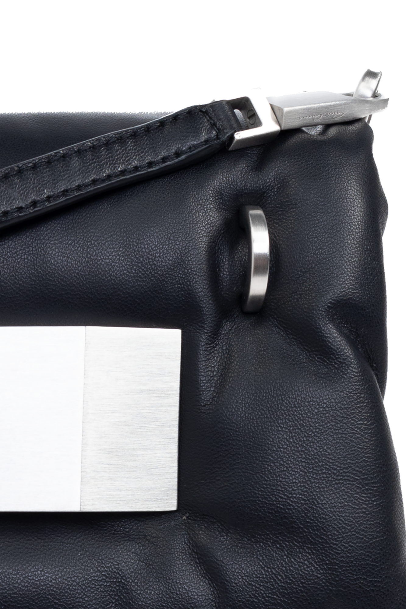 Black Pillow Griffin Shoulder Bag Rick Owens - Trolley Quest Black Pillow Griffin Shoulder Bag Rick Owens - Trolley Quest